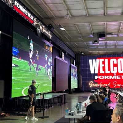 2025 Formetco Scoreboard Summer Camp | AV Training Students