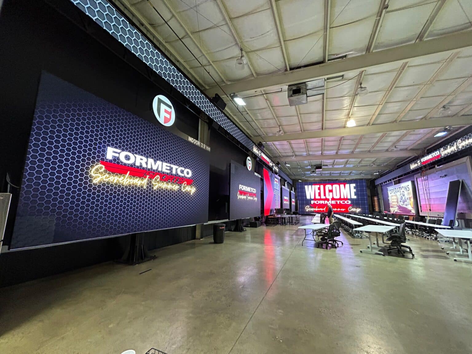 2025 Formetco Scoreboard Summer Camp | AV Training Students